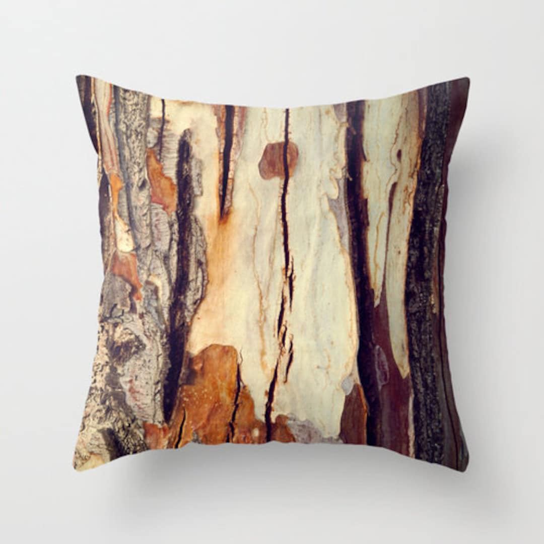Tree Trunk Pillow - Fall Pillow Case - Autumn Pillow - Nature Pillow ...