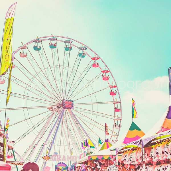 Fun Fair Poster - Etsy UK