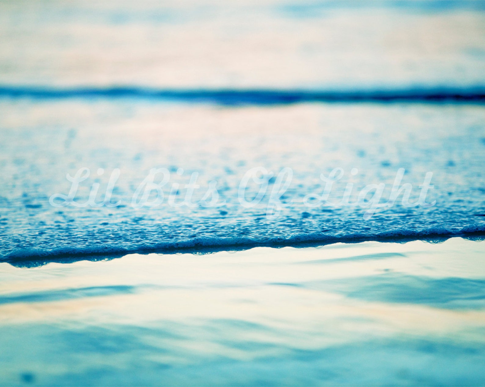 Ocean Photography - Teal Beach Sea Print - Aqua Blue Beach Landscape ...
