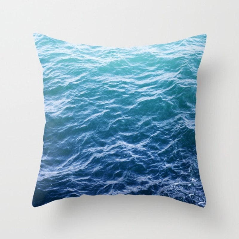 Waves Pillow - Etsy
