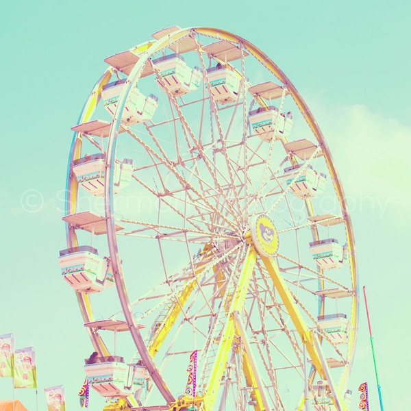 Carnival Ride Photo - Etsy
