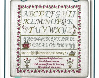 Red House Sampler - Etsy