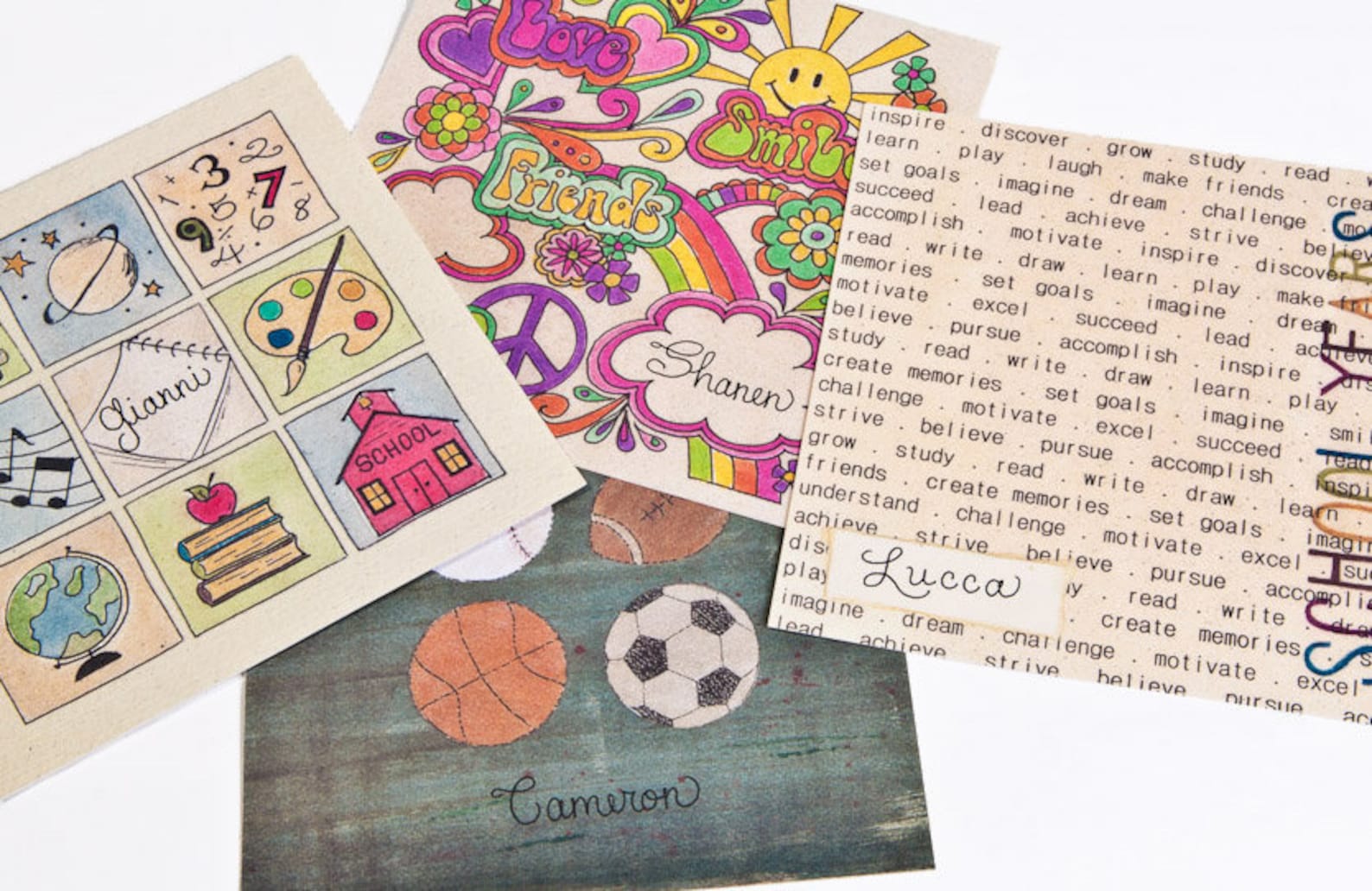 School Days School Memory Book, School Album - Pre-k Through 12th Grade ...