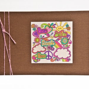 Peace & Love School Memory Book, School Album - Pre-k Through 12th ...