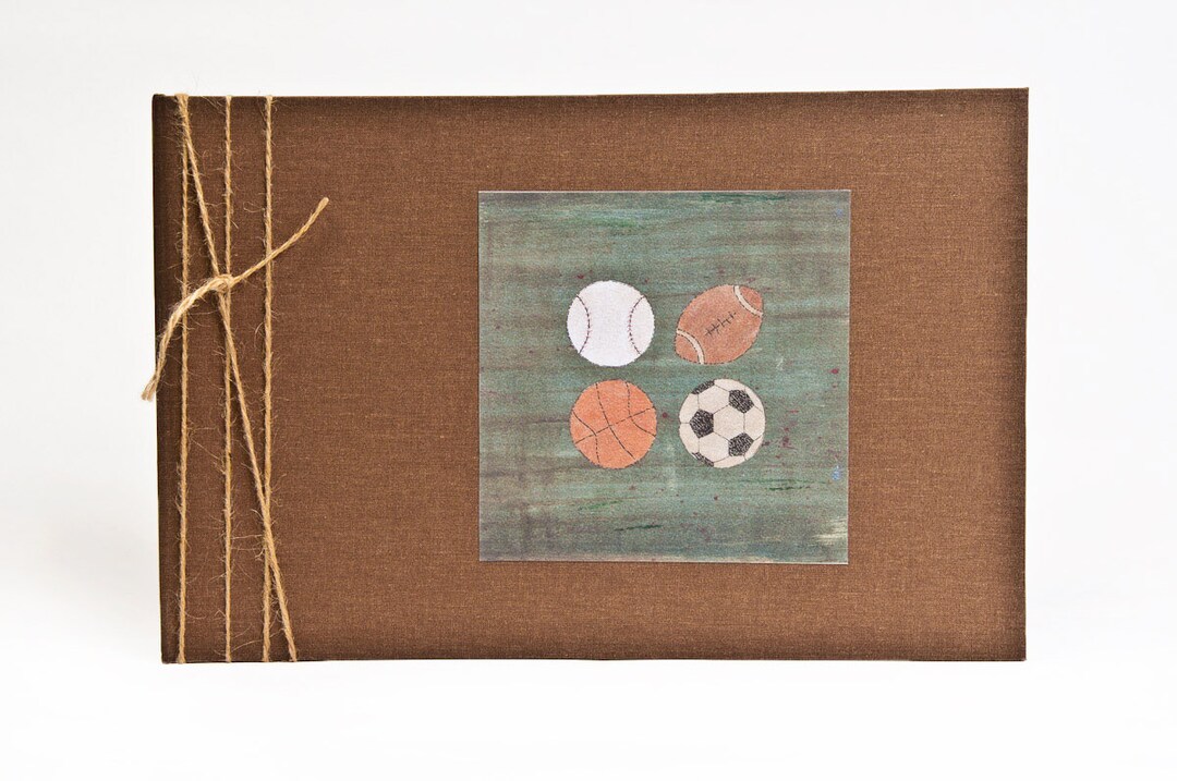 Sports School Memory Book, School Album - Pre-k Through 12th Grade ...