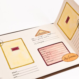 School Years School Memory Book, Preschool Through 12th Grade Keepsake ...