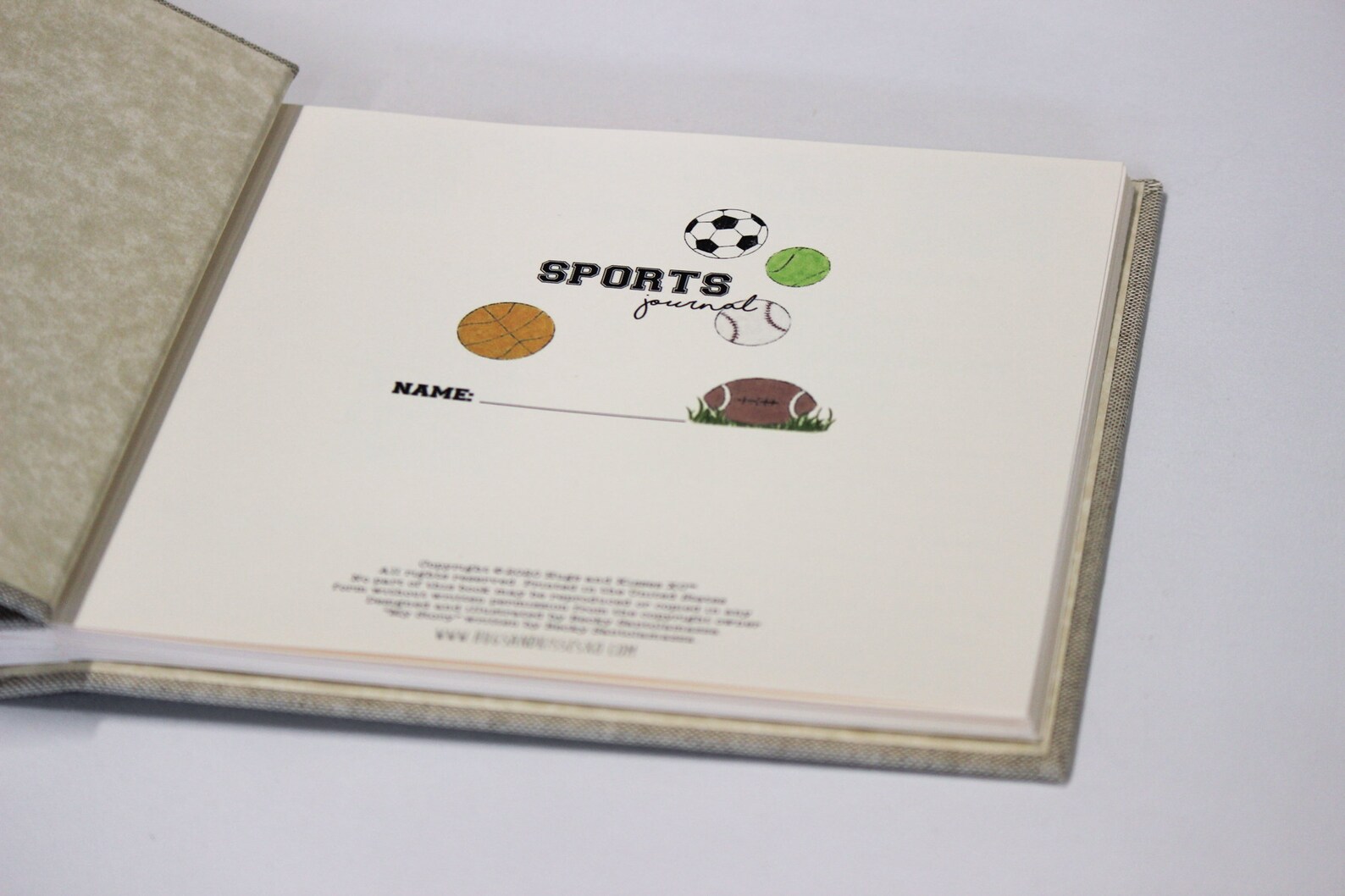 Football Sports Journal Team Photo Book Sports Book Sports | Etsy