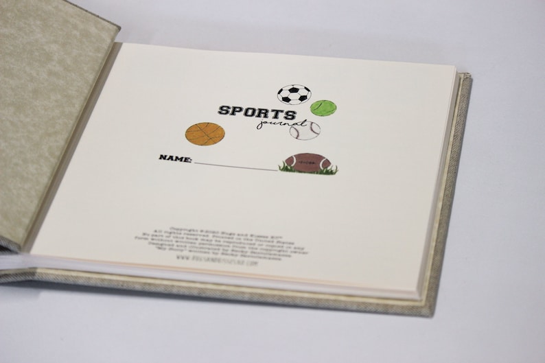 Football Sports Journal Team Photo Book Sports Book Sports | Etsy