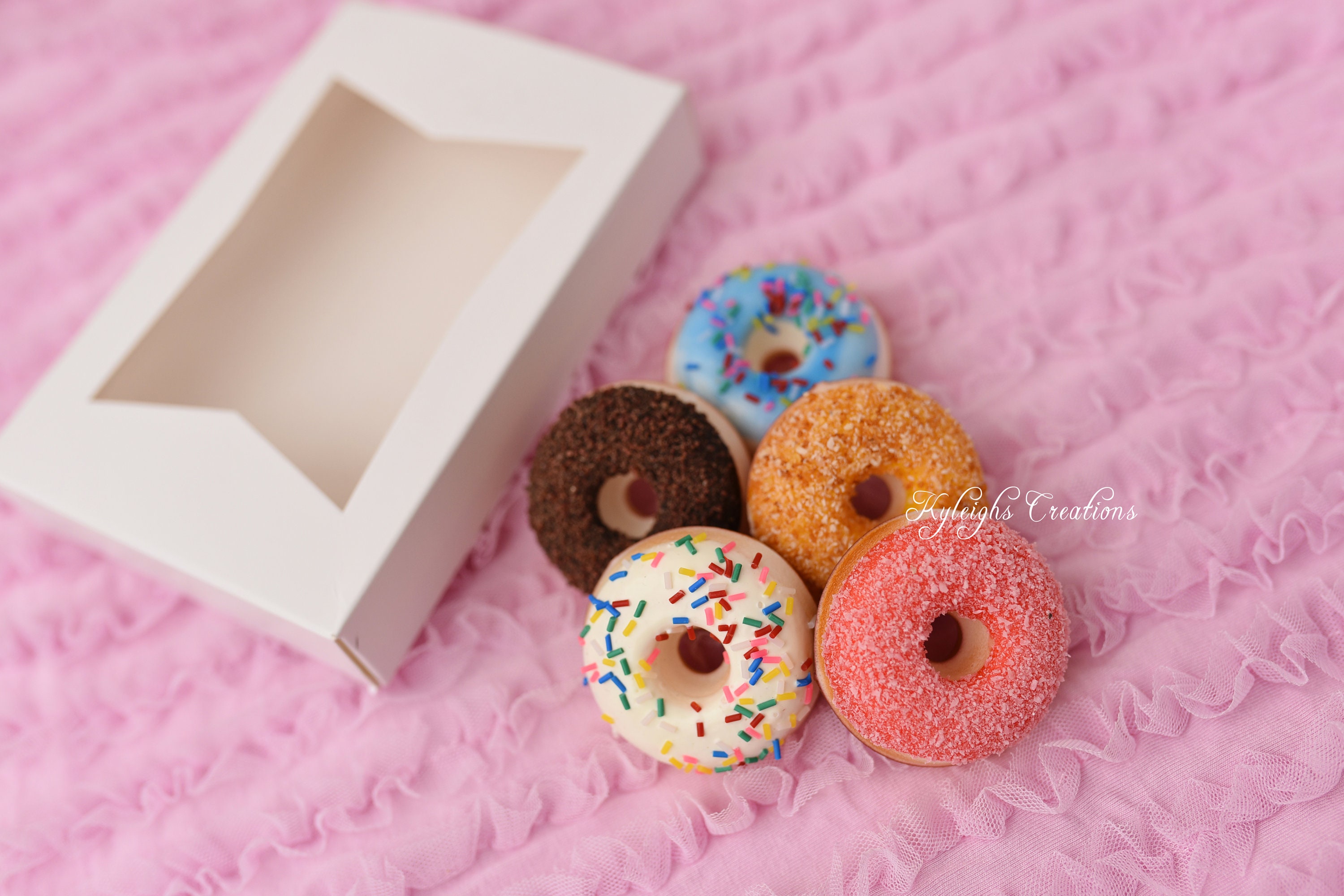 Mini Food Photo Prop Mini Donut Photography Prop Fake - Etsy