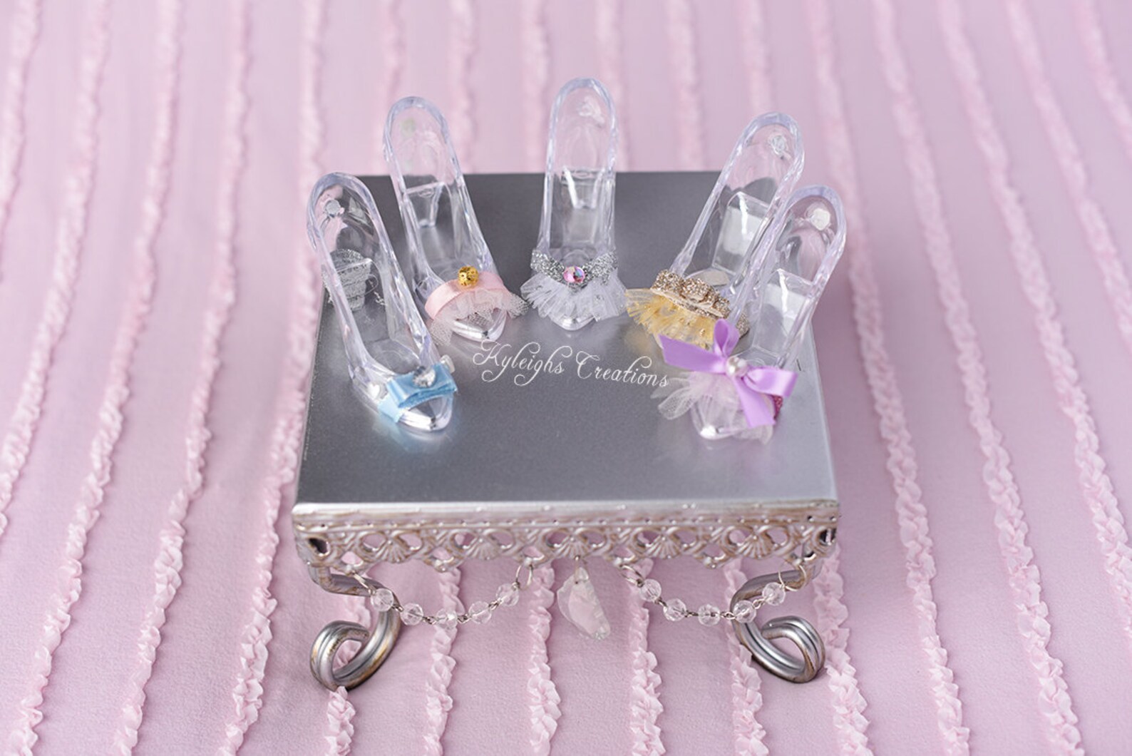 Mini Glass Slipper Newborn Photography Props Princess Set - Etsy