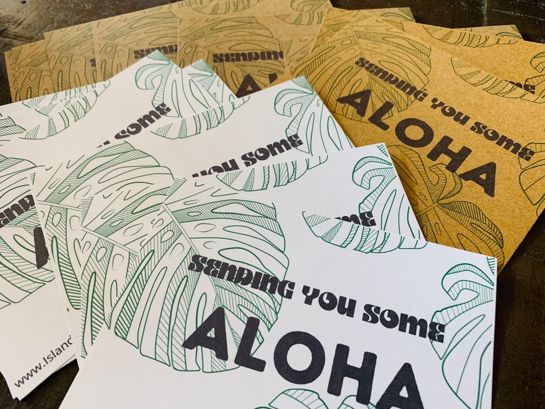Sending you some Aloha Postcards - Etsy.de