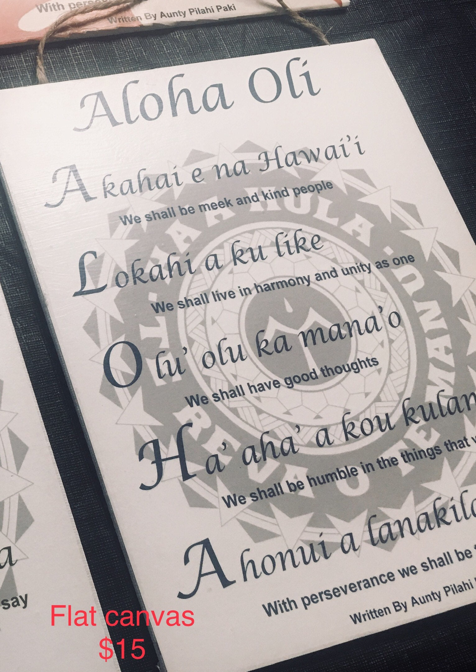 Aloha Oli el significado de Aloha - Etsy España