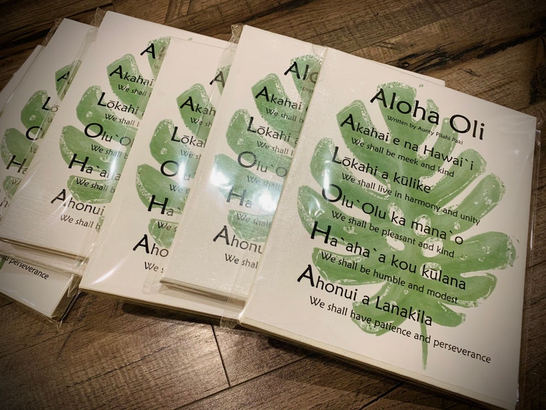 Aloha Oli - the Meaning of Aloha - Etsy