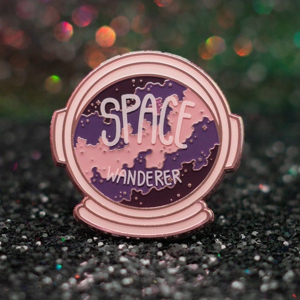 Space Enamel Pin - Etsy