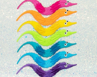 Buff Worm Meme Sticker || Funny Meme, Squirmle, Worm on a String - Etsy