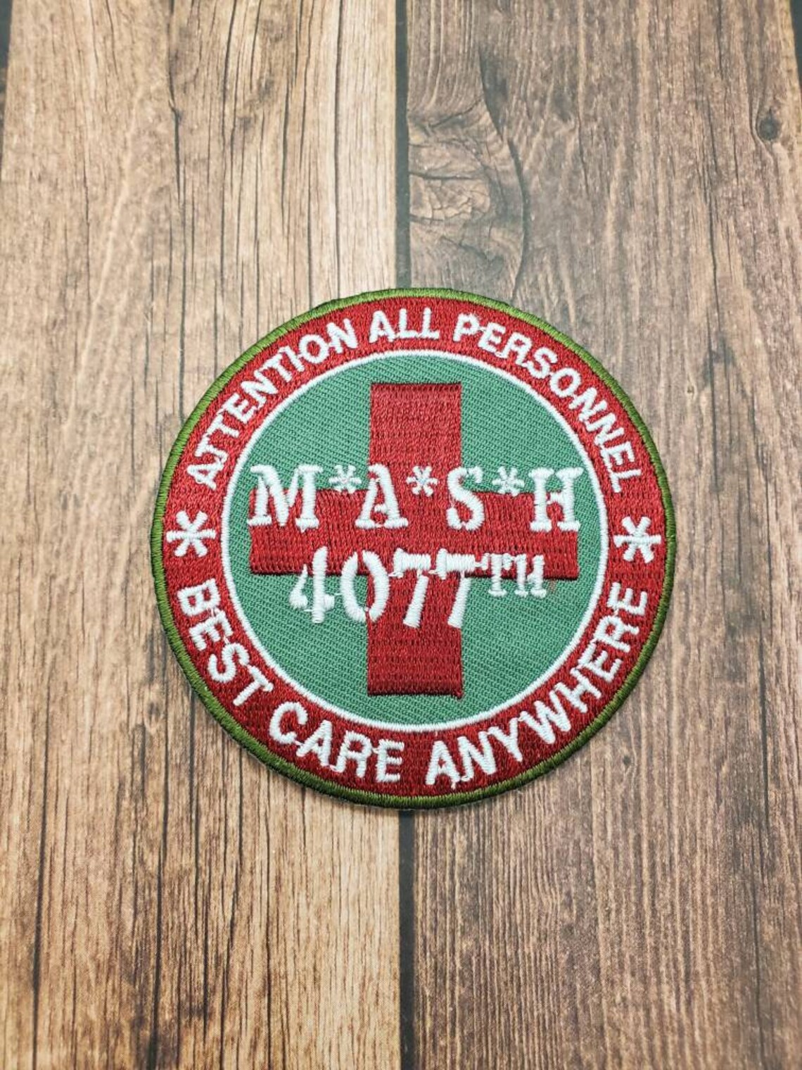 MASH Best Care Anywhere 4077th Embroidered Patch Medical | Etsy
