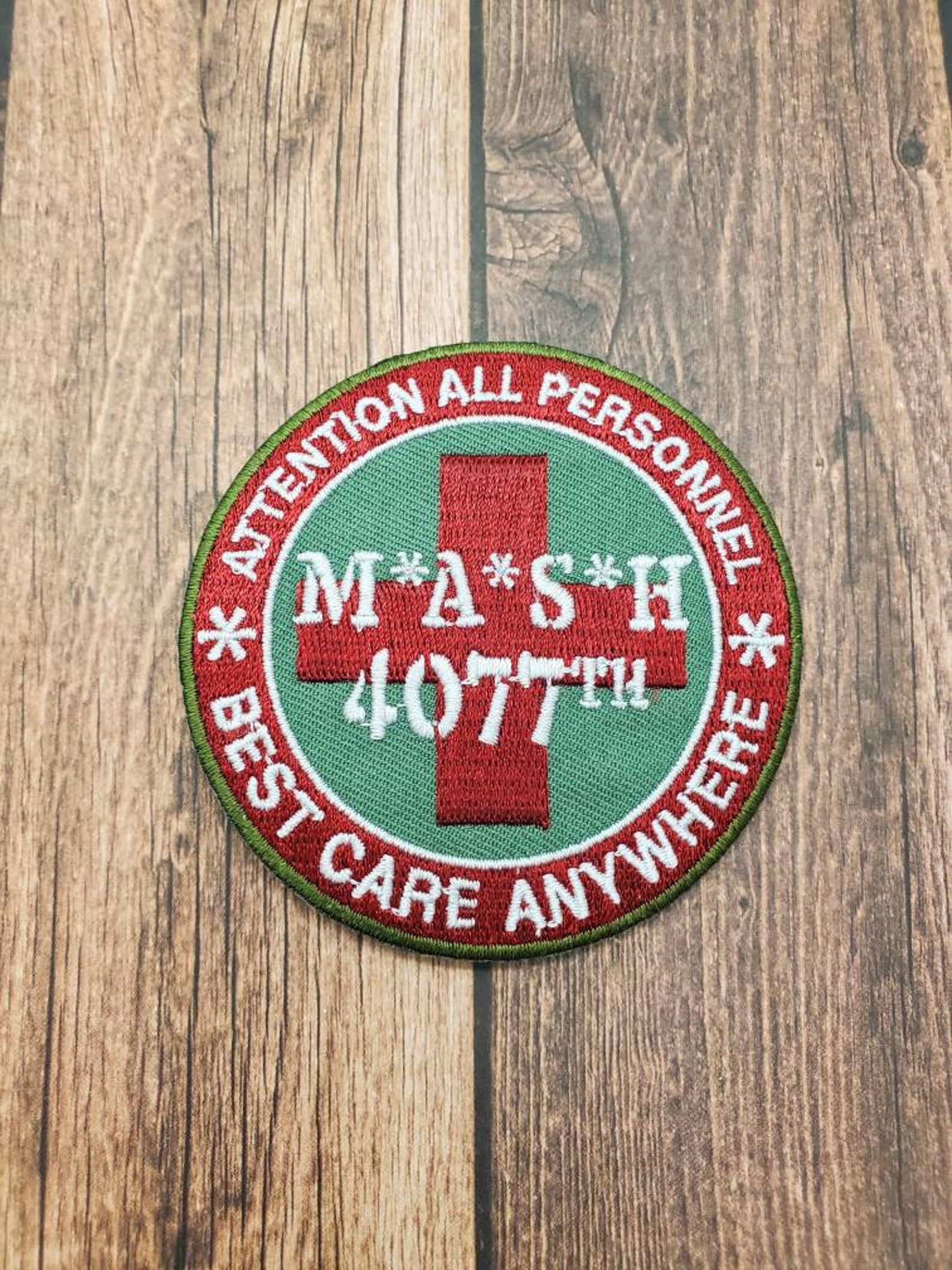 MASH Best Care Anywhere 4077th Embroidered Patch Medical - Etsy
