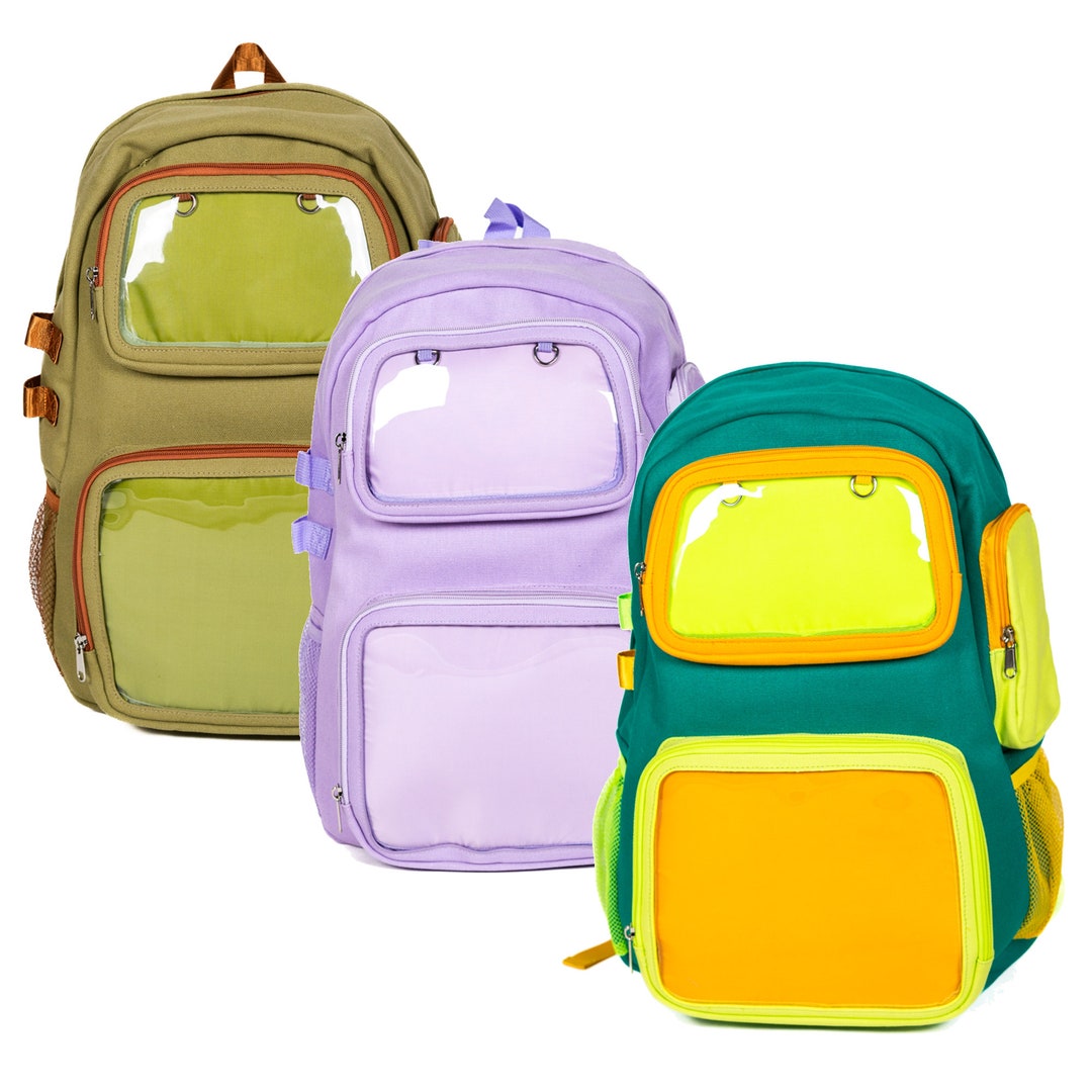 Functional Ita Backpack - Cotton Canvas Material - Etsy