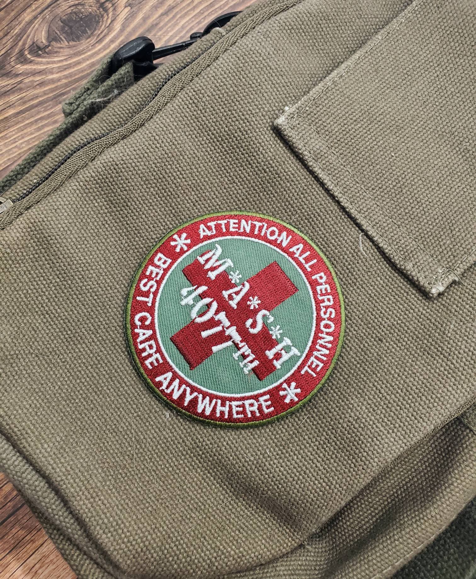 M*A*S*H Best Care Anywhere 4077th Embroidered Patch Medical Unit ...