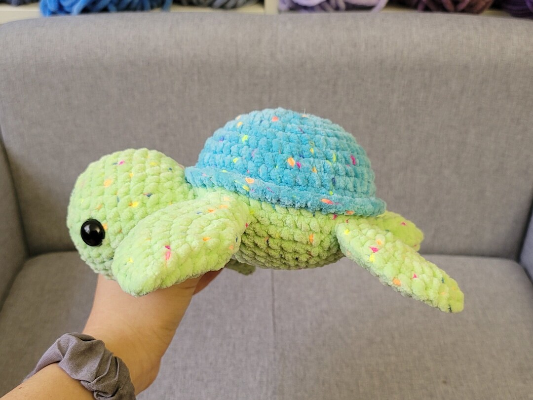 PLUSHIE: Crochet Sea Turtle Amigurumi - Etsy