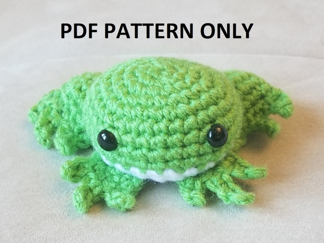 PDF PATTERN: Crochet Frog Amigurumi (digital Download) - Etsy