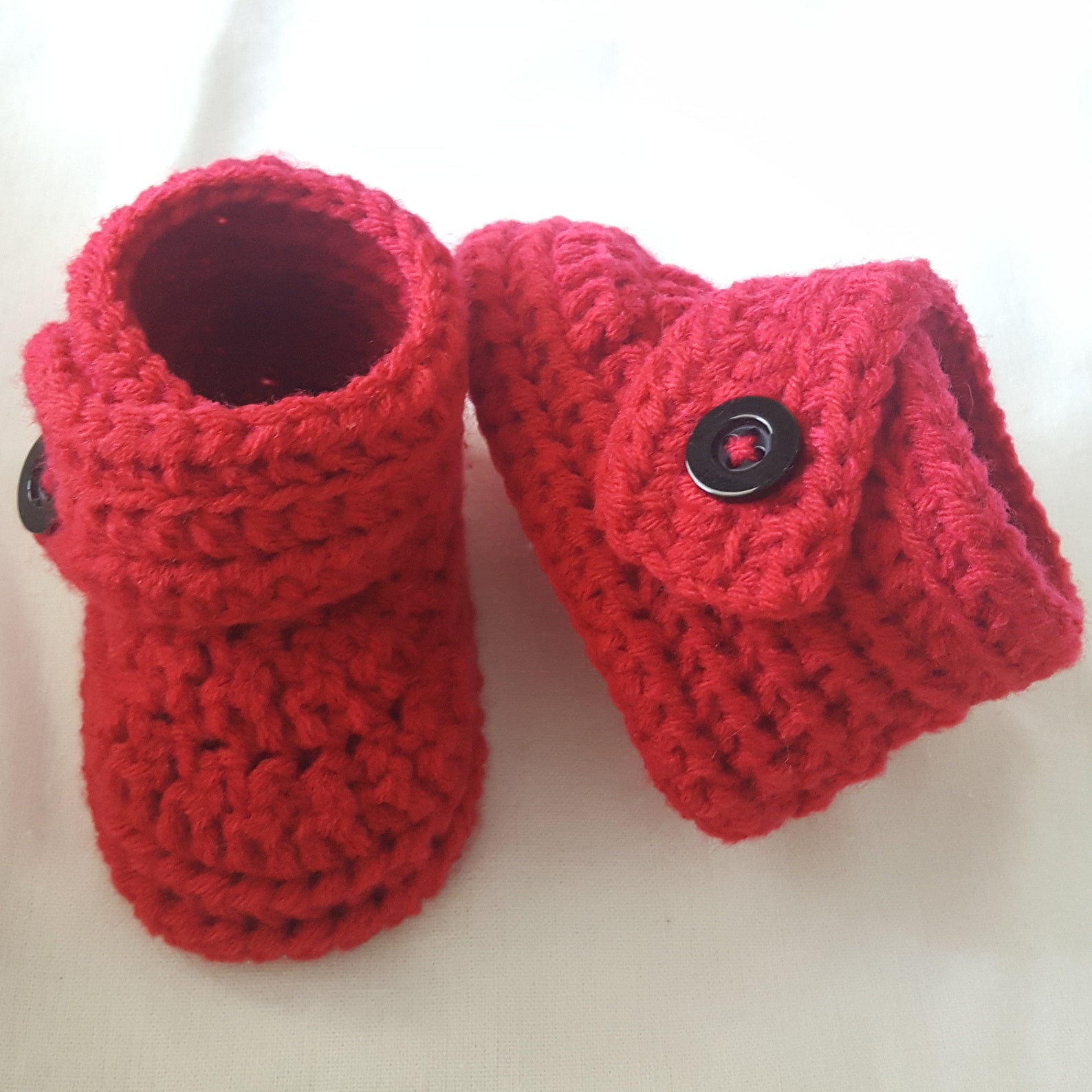 Crochet Baby Booties. Colour You Choose. | Etsy