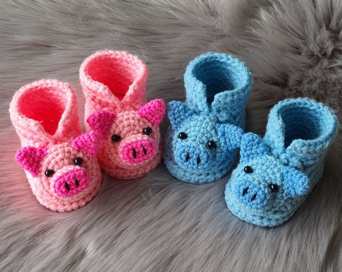 Pig Piggie Piglet Animal Infant Newborn Baby Outfit Beanie Hat - Etsy