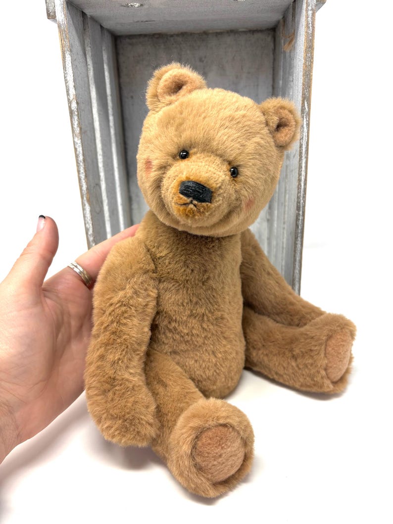 Rupert Handmade Plush Teddy Bear - Etsy UK