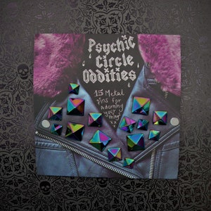 Rainbow Colored Metal Pyramid Stud Pin Set- 15 Pieces! Great Gift! - Etsy
