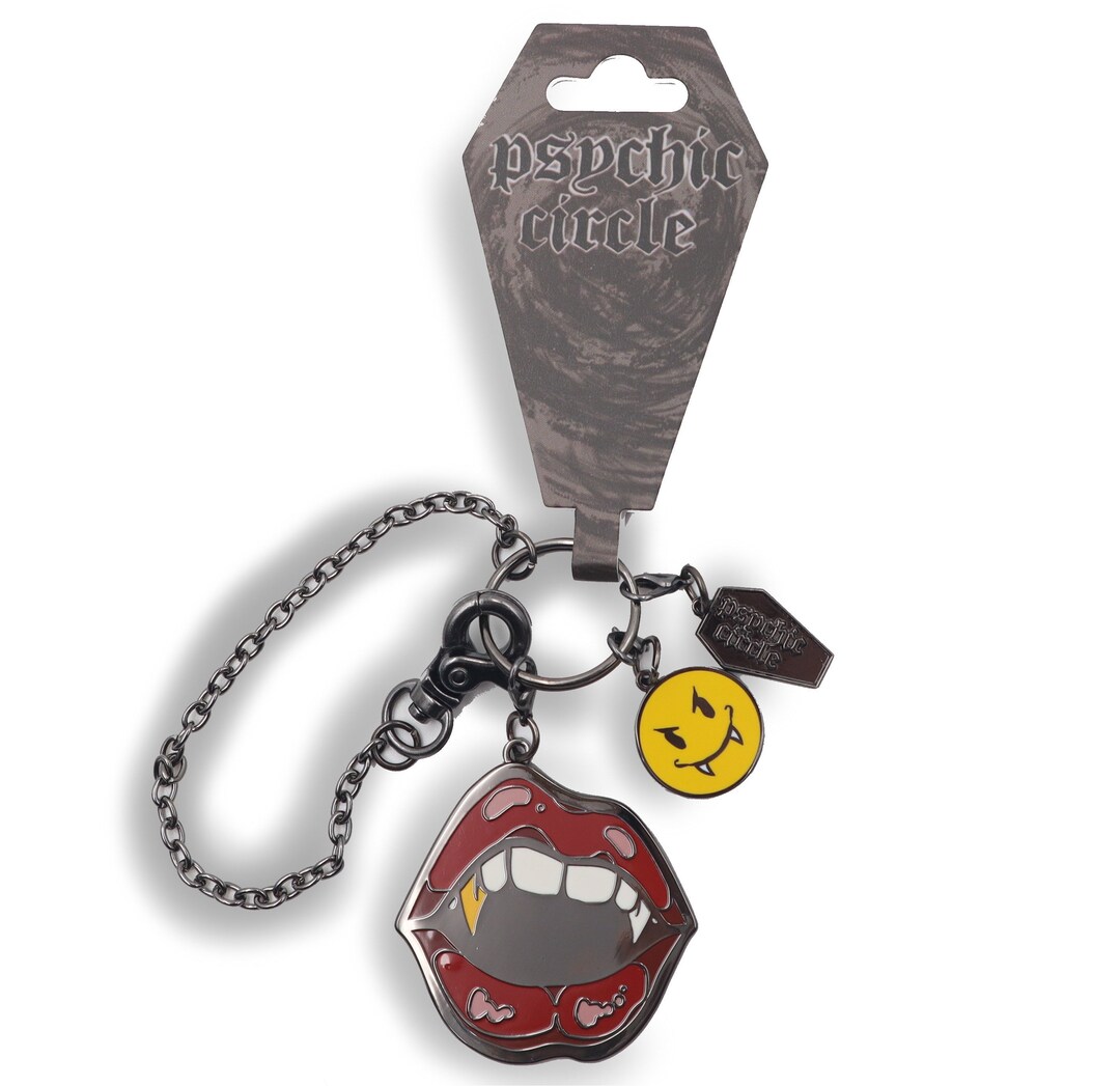 Vampire’s Kiss - Keychain/purse Charm - Etsy