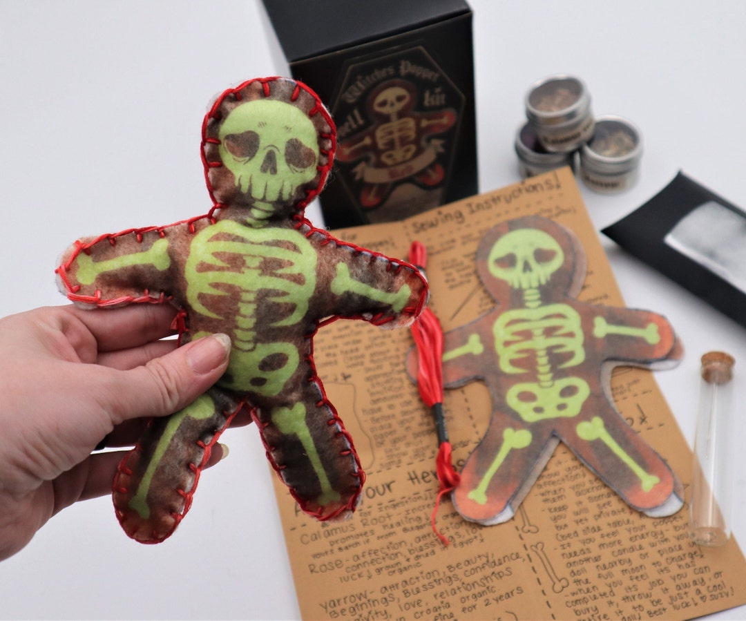 Love, Relationships, or Self-love! Witches Poppet Spell Kit! Red. - Etsy