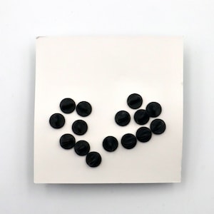 Black Colored Metal Spike Pin Set! 15 Different Pins! Great Gift! - Etsy