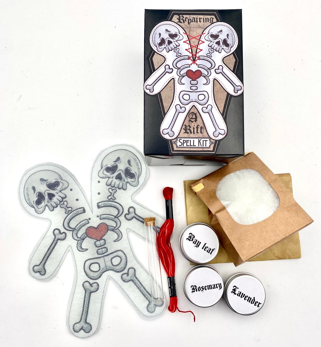 Repairing a Rift Witches Poppet Spell Kit! Make Your Own Unique ...