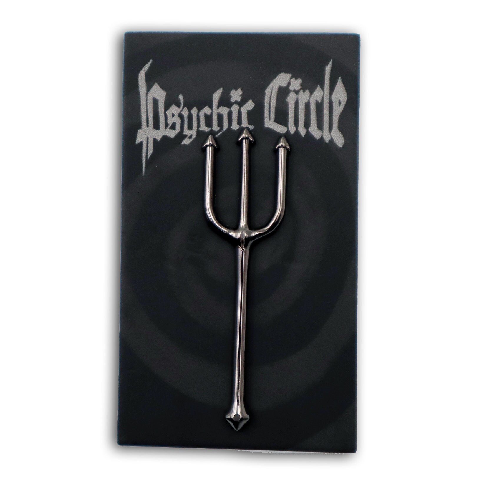 Satan's Pitchfork Metal Pin | Etsy