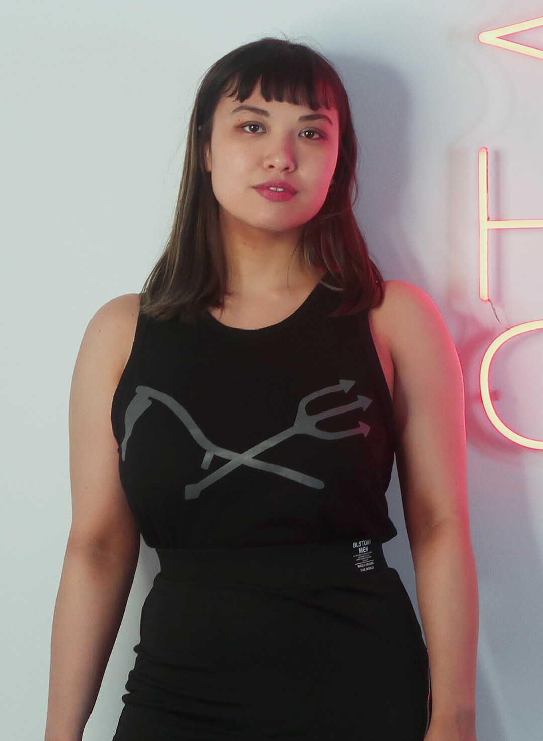 Mens Death Tank Top Crossed Scythe and Pitchfork - Etsy