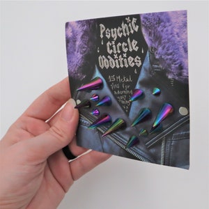 Rainbow Colored Metal Spike Pin Set! 15 Different Pins! Great Gift! - Etsy