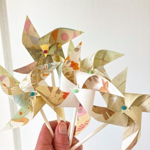 Set of 15 Mini Pinwheels - Etsy