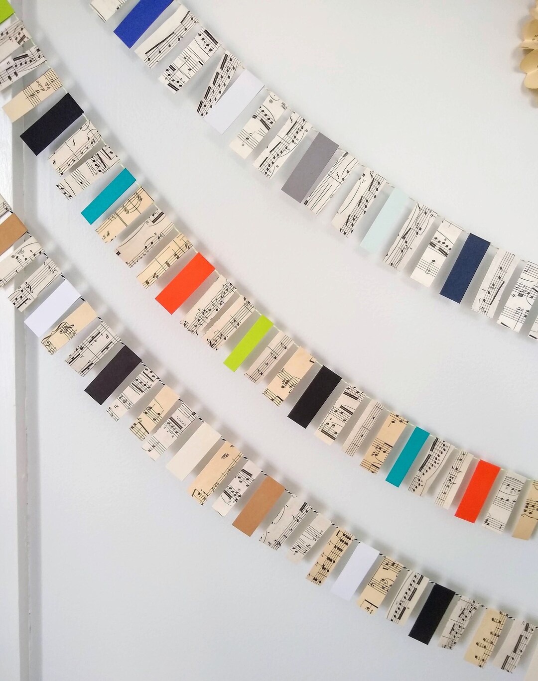 Music Fringe Garland - Etsy