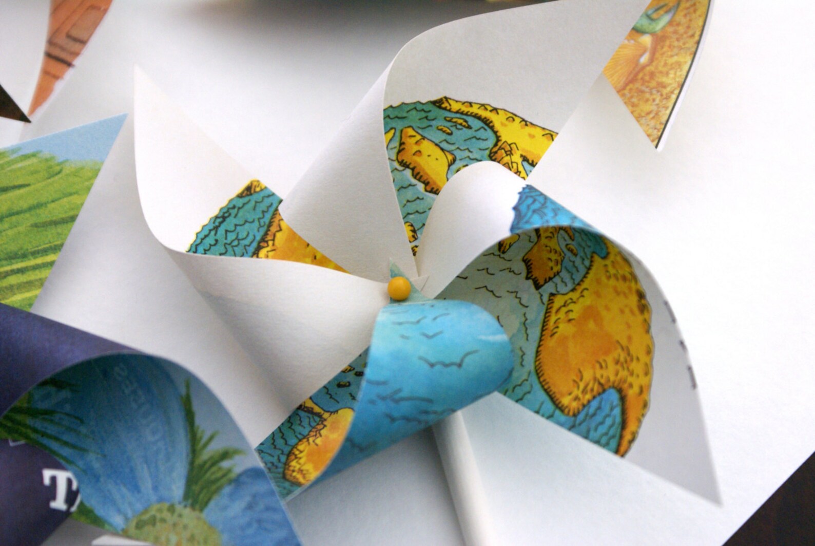 Set of Storybook Pinwheels - Etsy