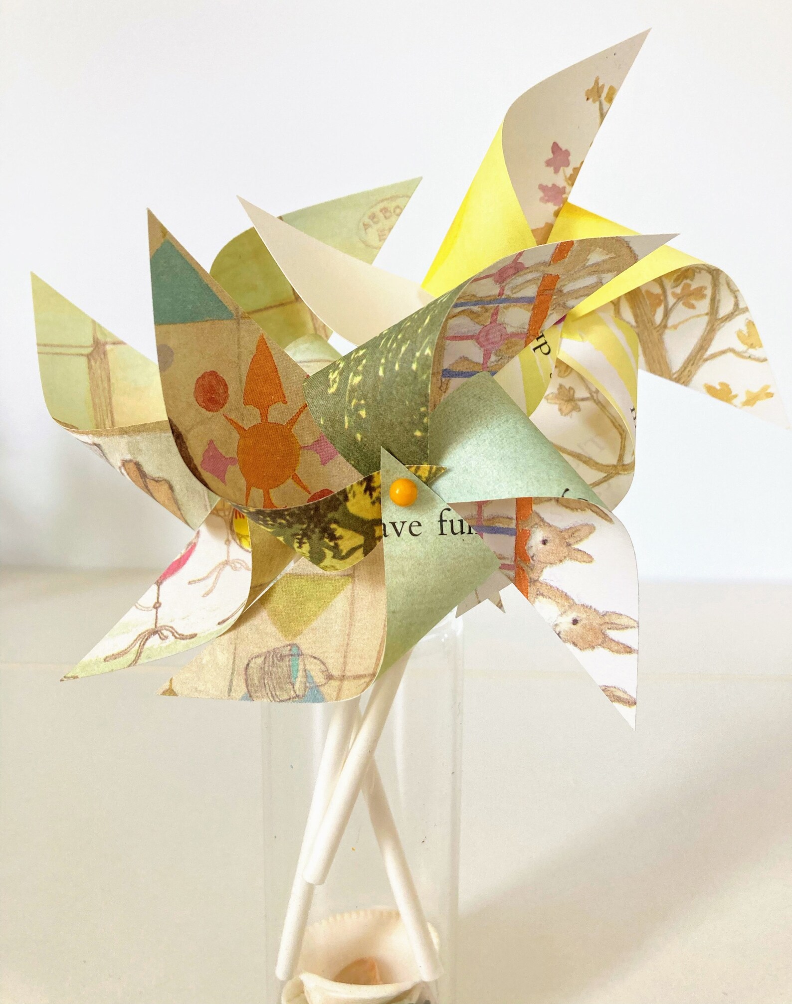 Set of 15 Mini Pinwheels - Etsy