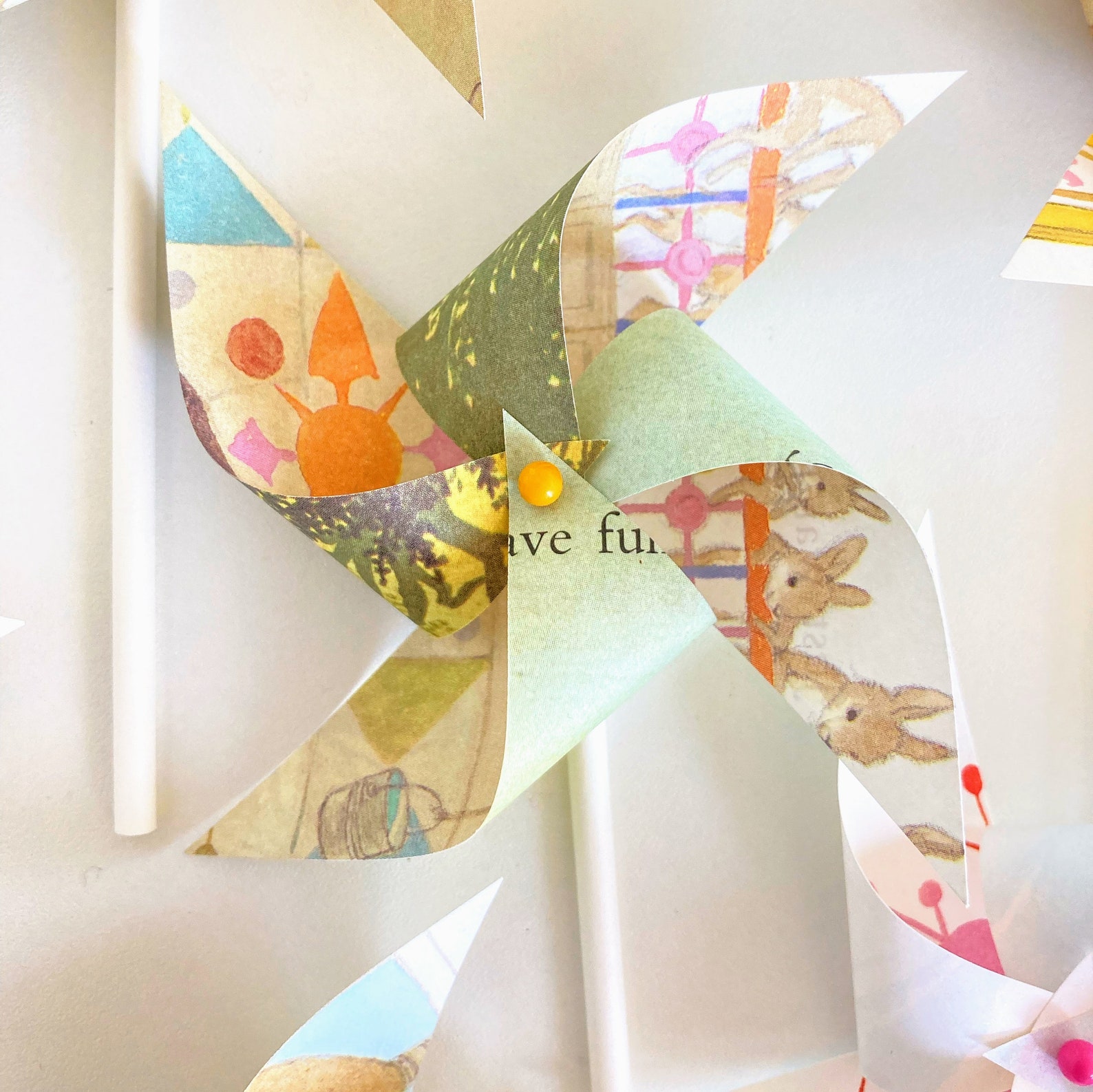 Set of 15 Mini Pinwheels - Etsy