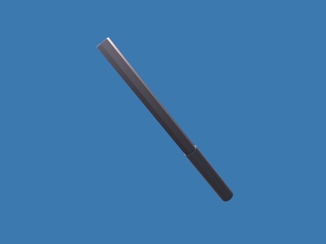 Mash Magic and Muscles - Legendary Iron Wand - STL File - Cosplay Prop ...