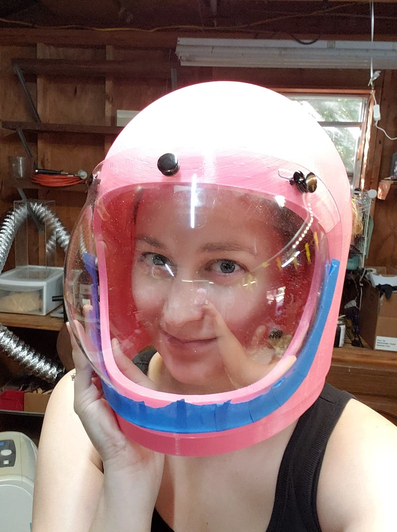 Cosplay Space Helmet Digital STL - Etsy