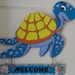 Wooden Sea Turtle Door Decor - Etsy