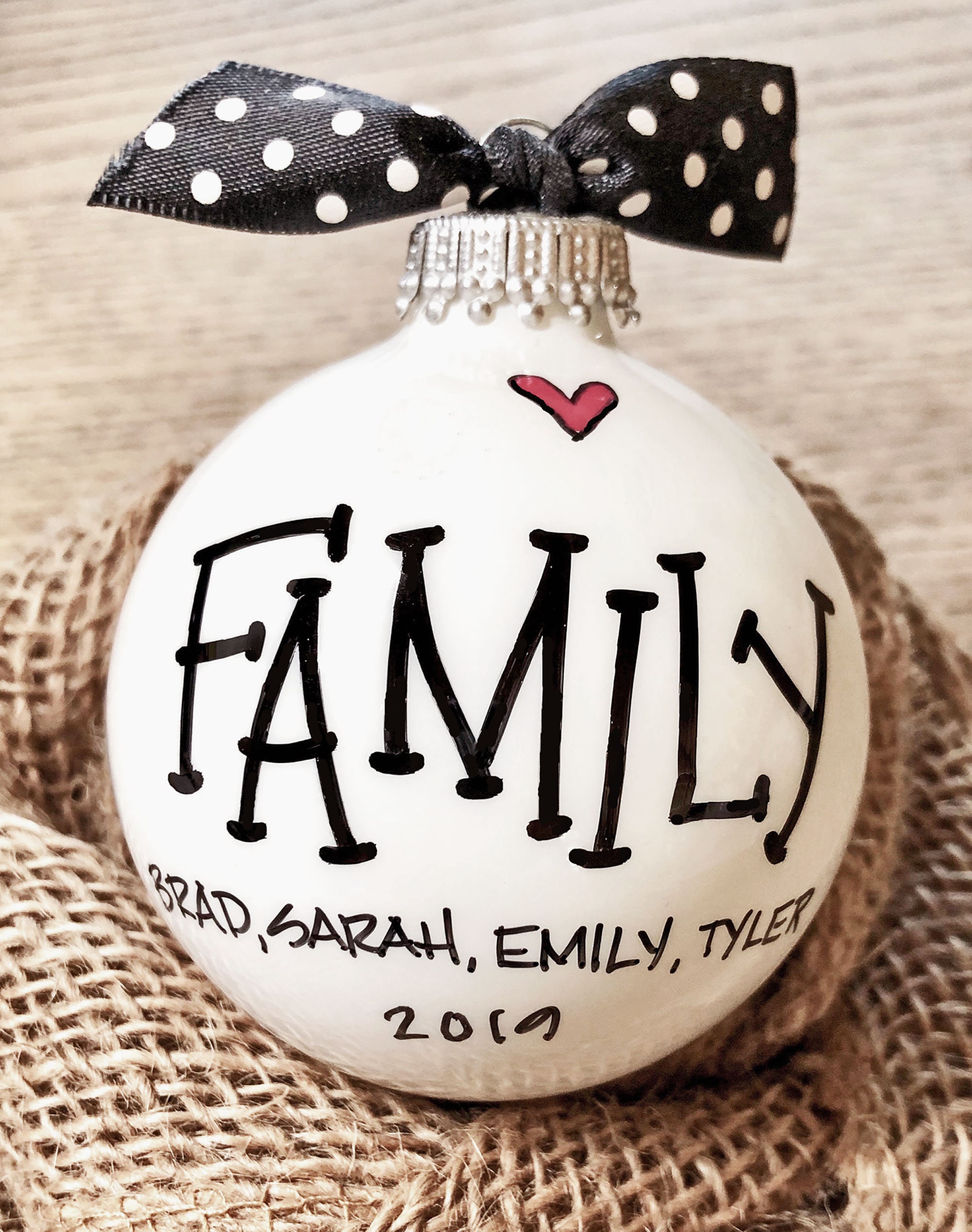 Christmas Ornaments With Family Names The Cake Boutique Christmas Ornaments With Family Names The Cake Boutique