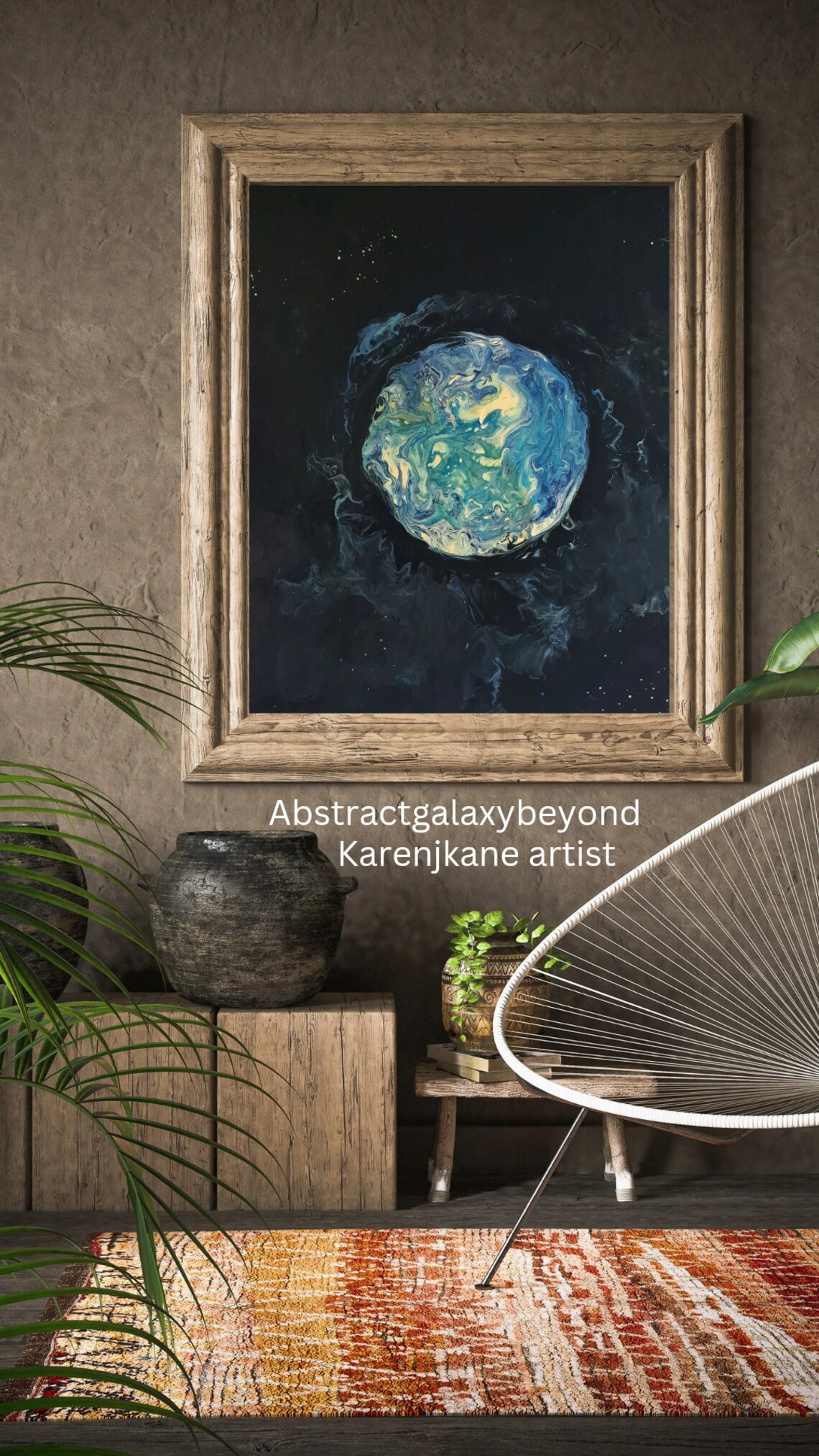 Abstract Earth, Art Print, Modern Wall Art by Karenjkane - Etsy