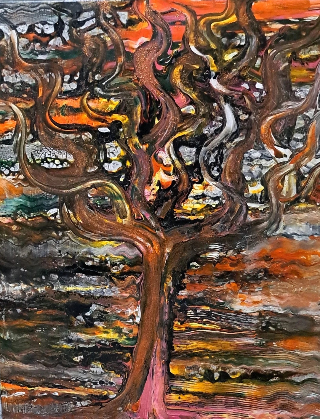 Living Tree, Art Prints, Wall Art, Home Decor Printable Art. Abstract ...