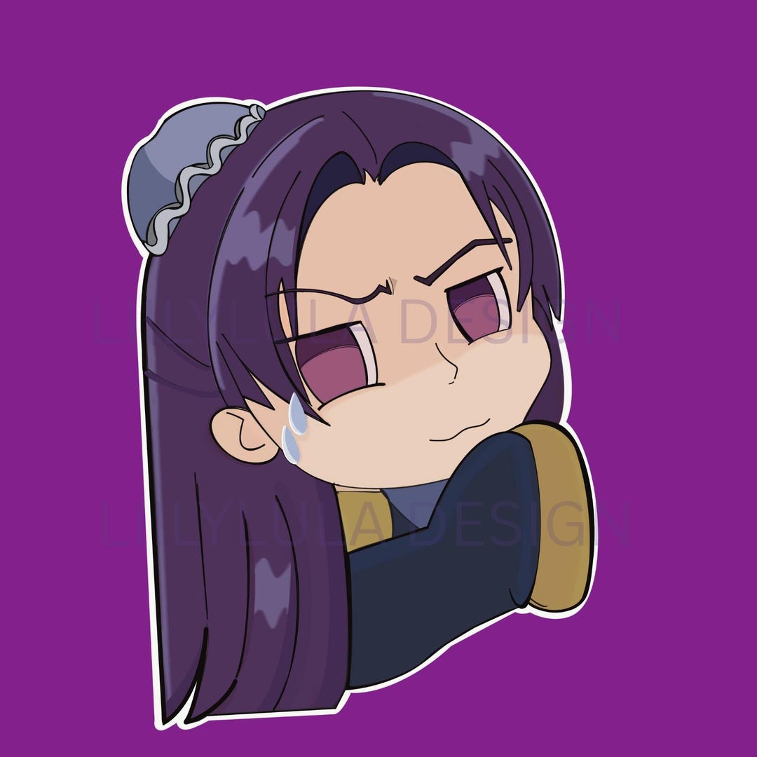 Apothecary Diaries Jinshi Sticker | Chibi Style | Waterproof Vinyl for ...