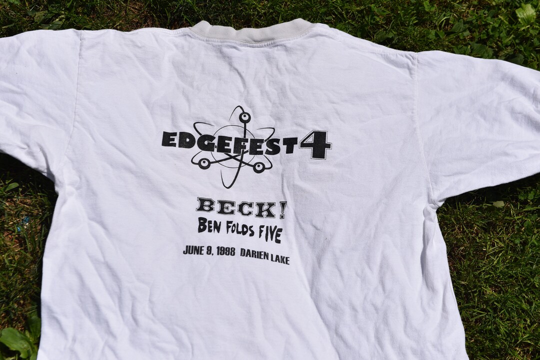 Crazy Dope RARE Vintage 1998 Beck and Ben Folds Five at Edgefest Ringer ...