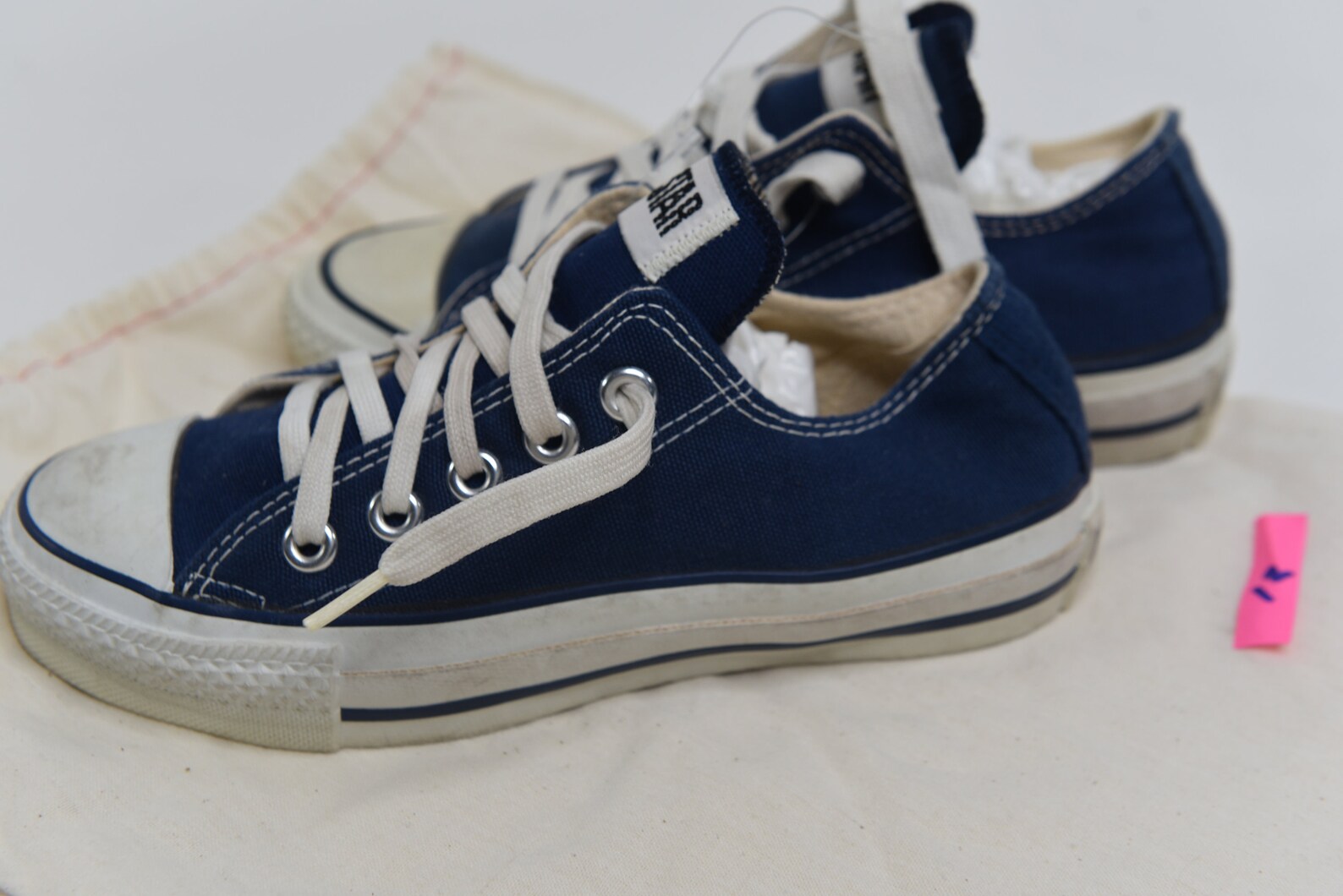 Super Cute Vintage 80's Blue Converse All Star Low Top Sneakers Youth ...